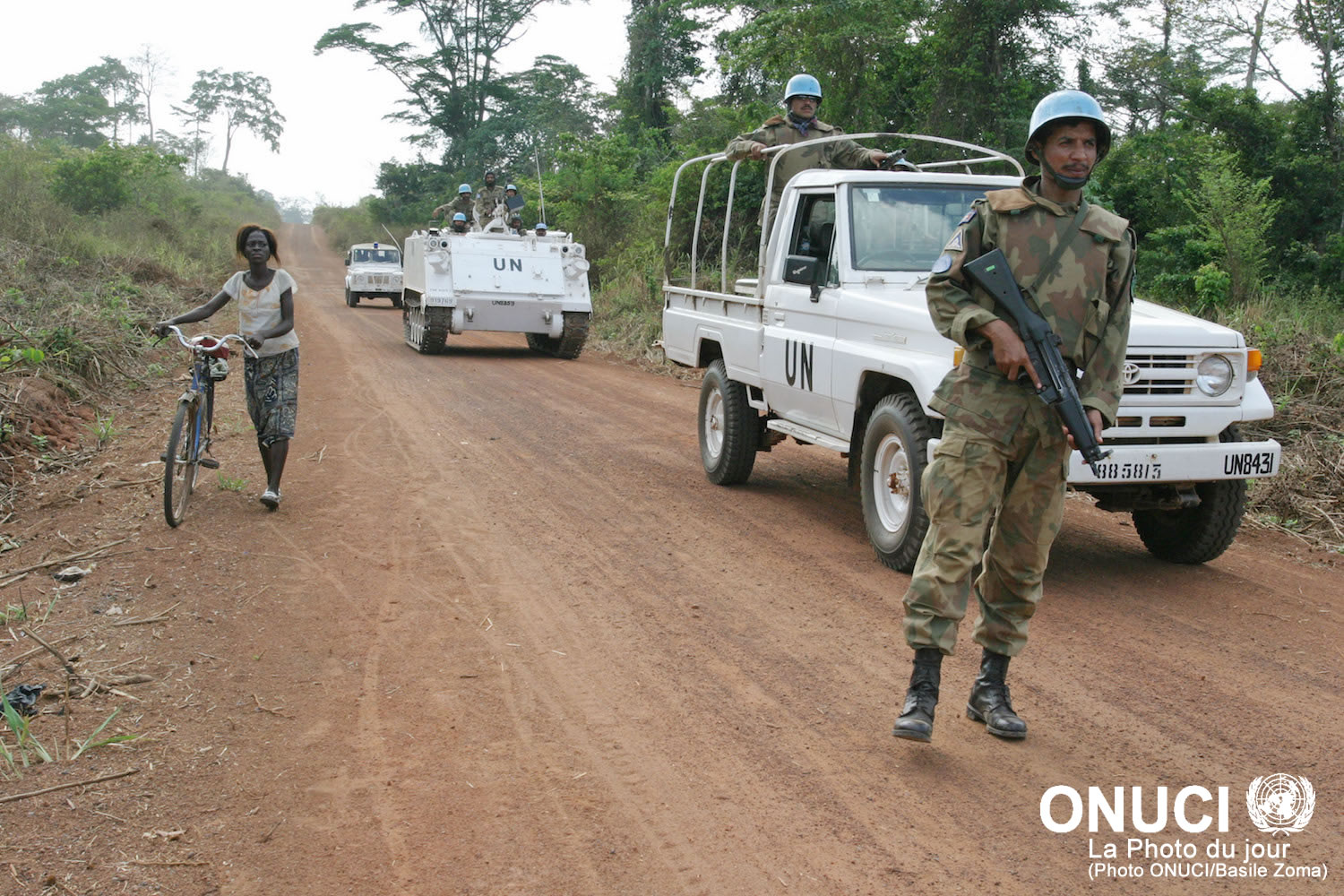 Keeping Ivorians safe: UNOCI's Pakistani Contingent carrying out a ...
