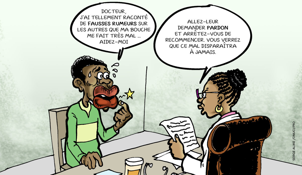 La Caricature De Le Semaine Onuci